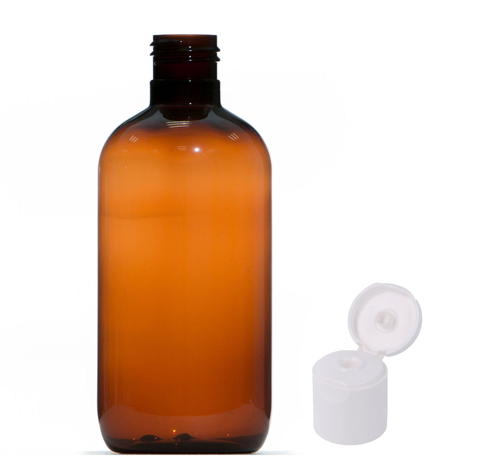Buy 250ml Amber Plastic Bottle | Essential Oils Direct